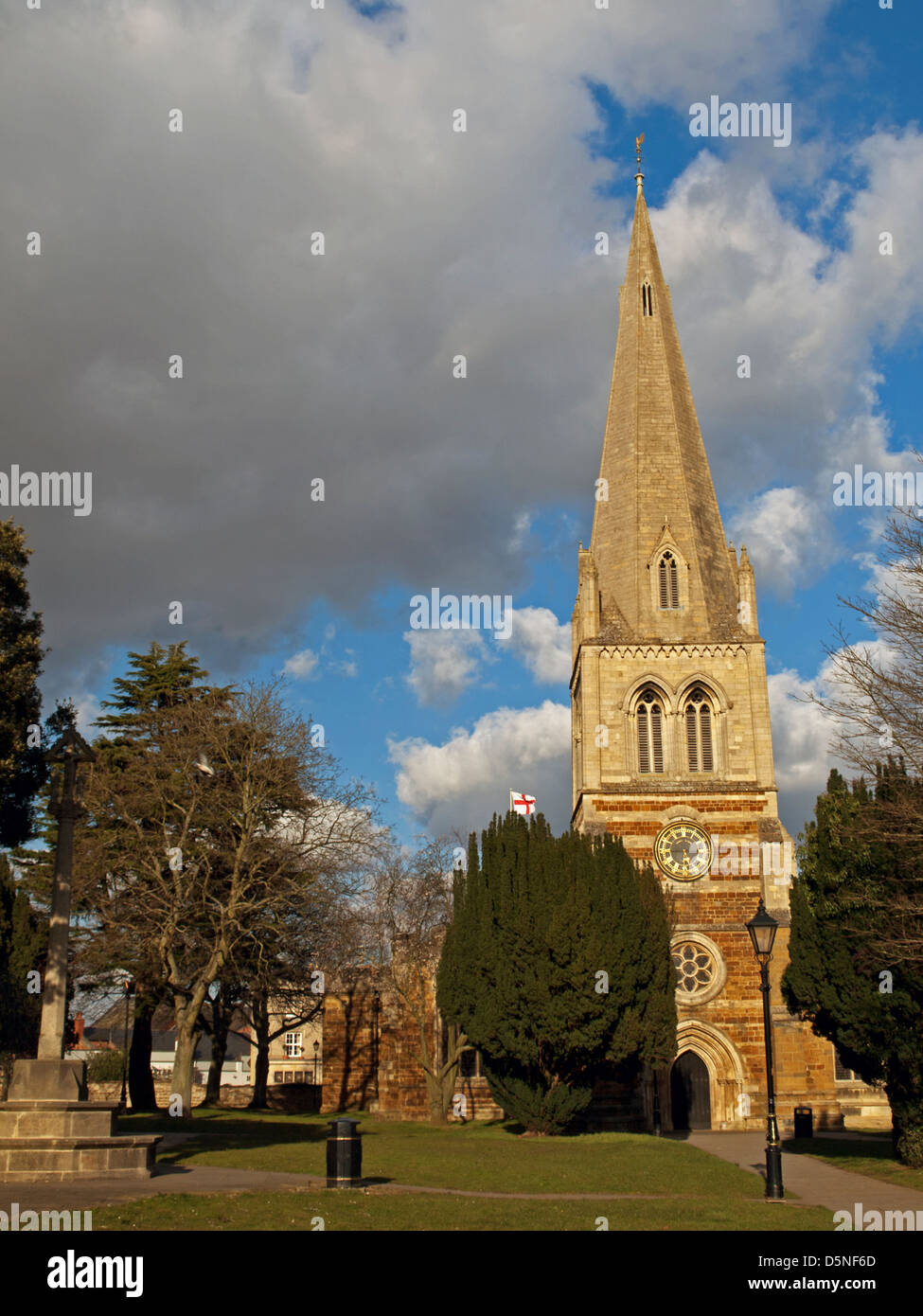 All Hallows Church, Wellingborough, Northamptonshire, England, United ...