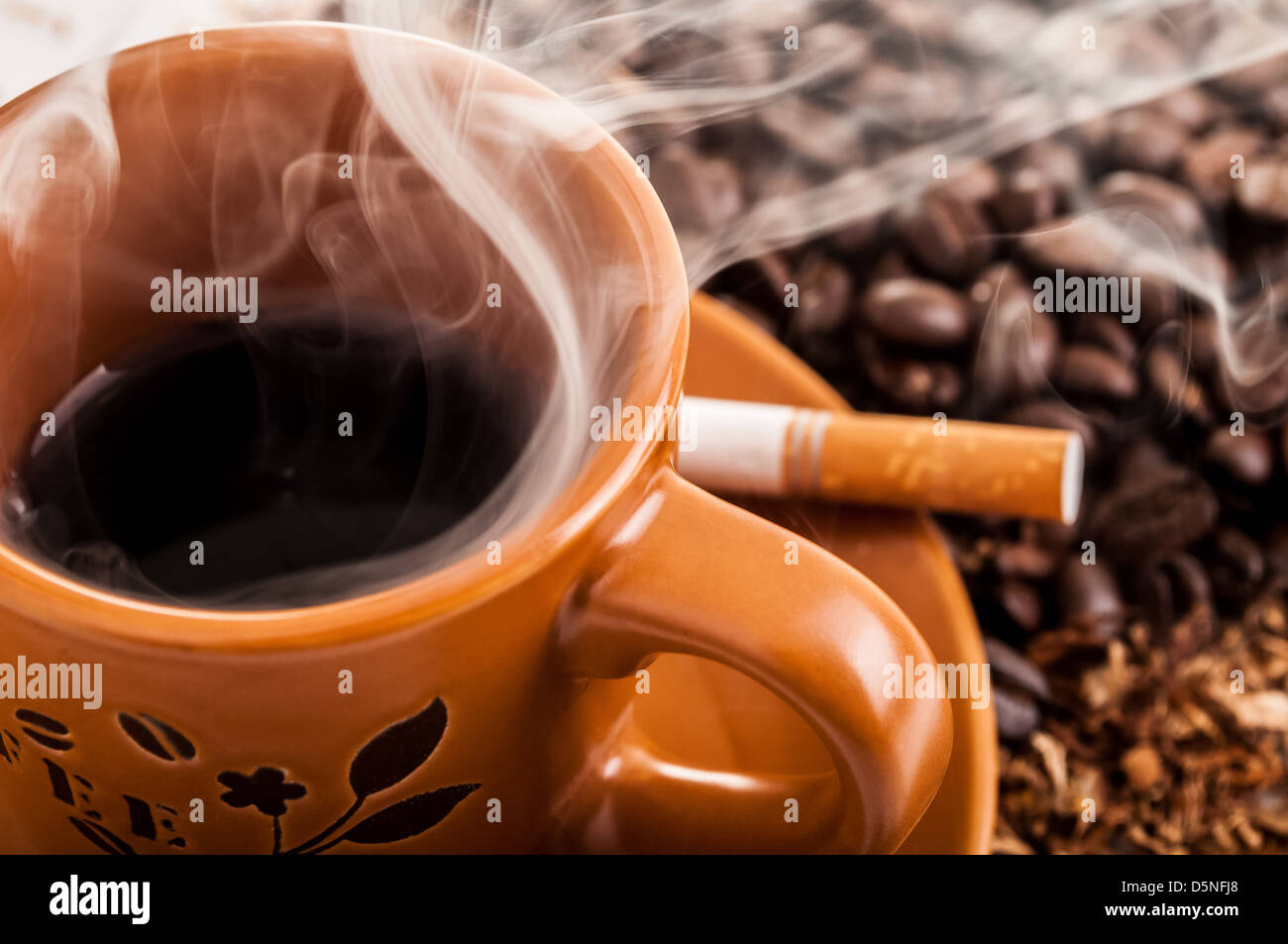 Espresso cigarette hi-res stock photography and images - Alamy