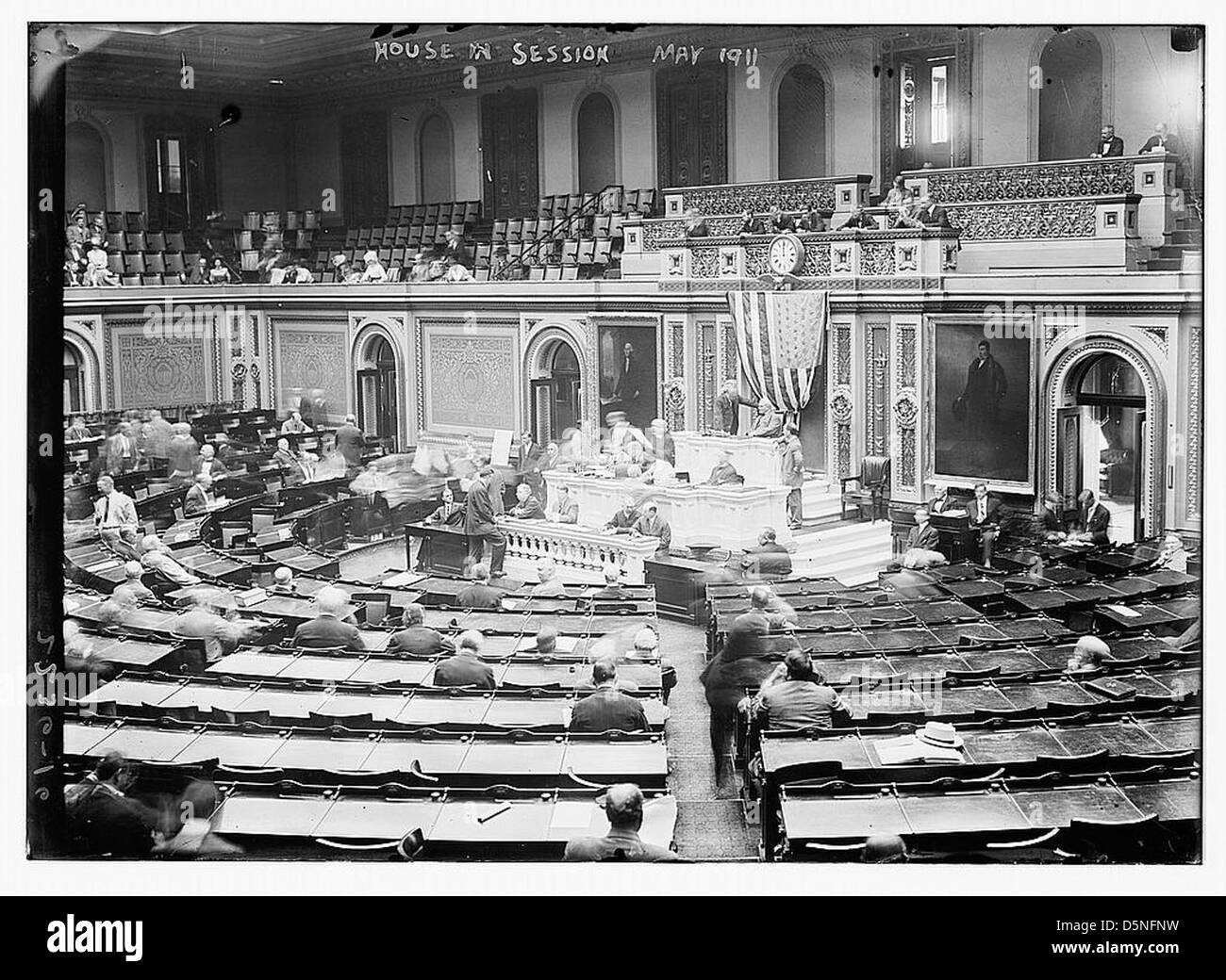 House in session. May 1911 Stock Photo - Alamy