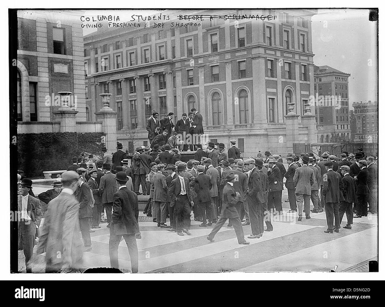 Hazing students Black and White Stock Photos & Images - Alamy