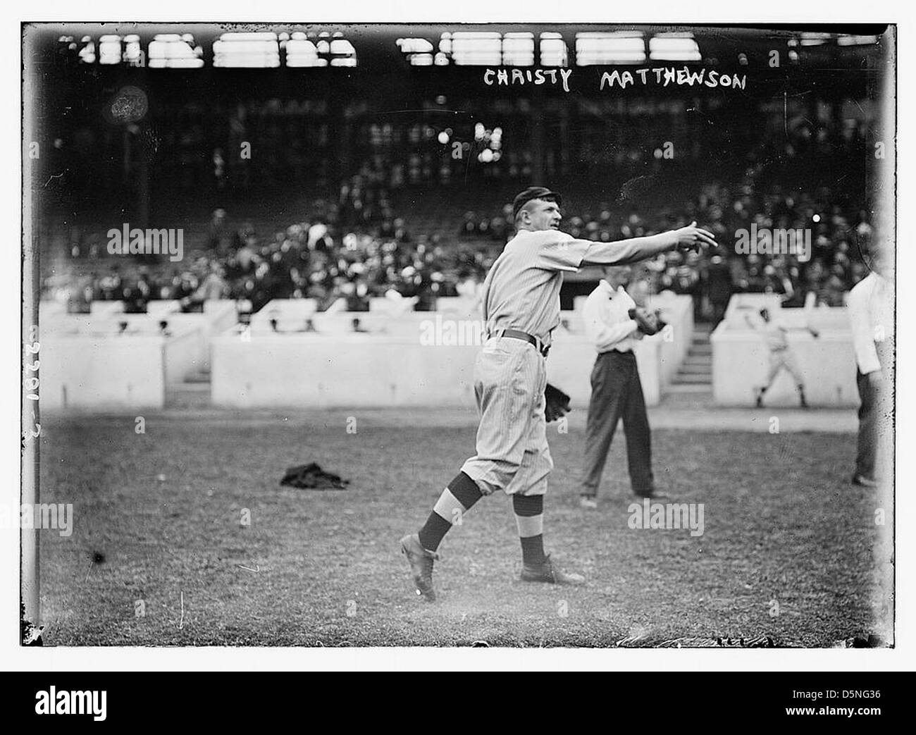 [Christy Mathewson, New York, NL (baseball)] (LOC Stock Photo - Alamy