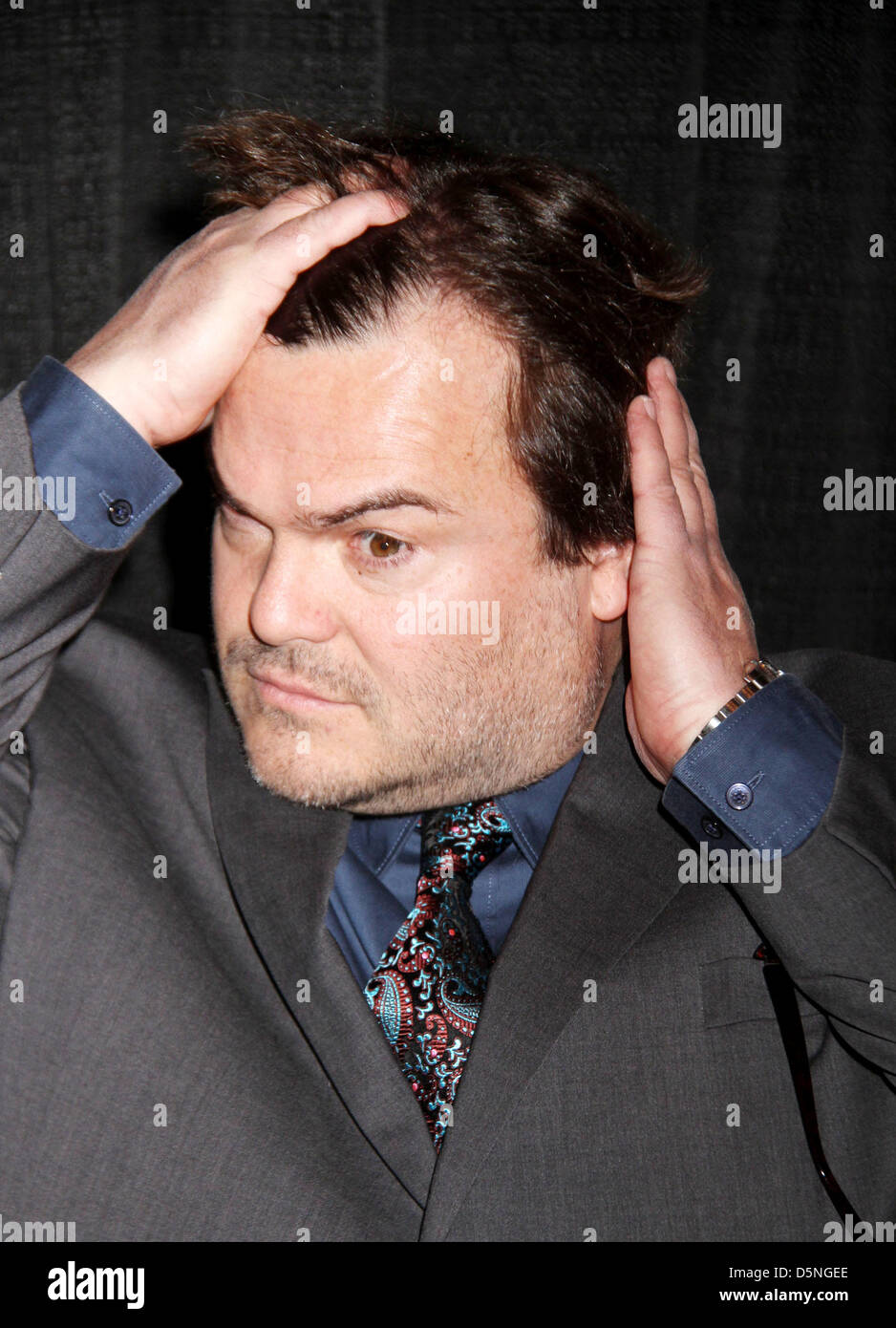 New York, USA. 5th April 2103. Comedian/actor JACK BLACK is honored at ...
