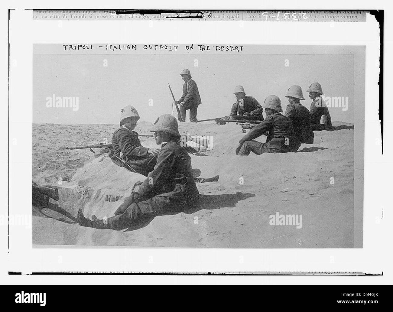 Libya tripoli italian hi-res stock photography and images - Alamy
