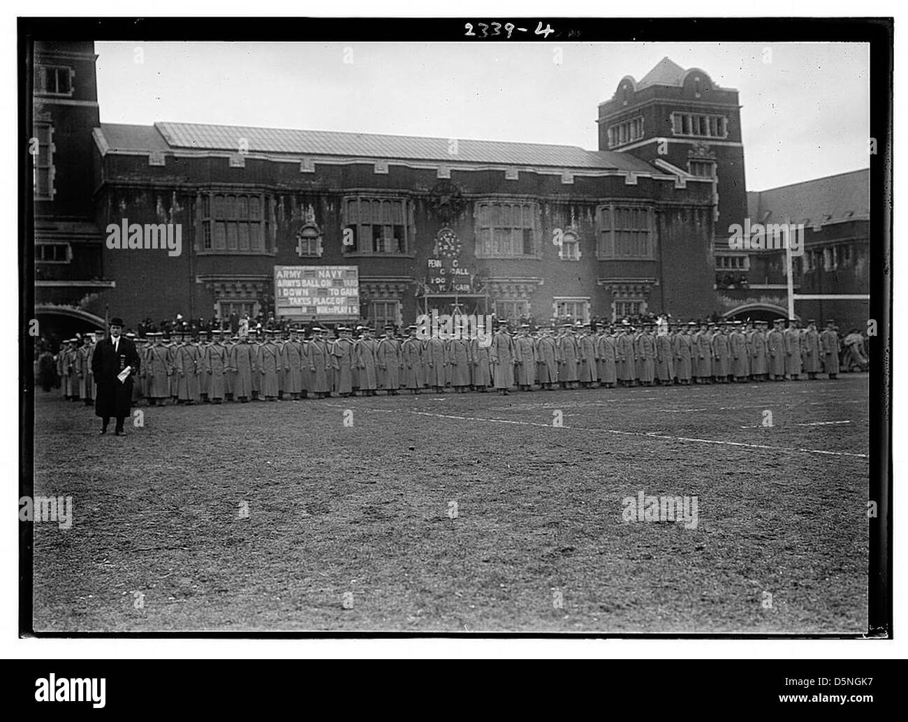 [Army-Navy line up (?)] (LOC Stock Photo - Alamy