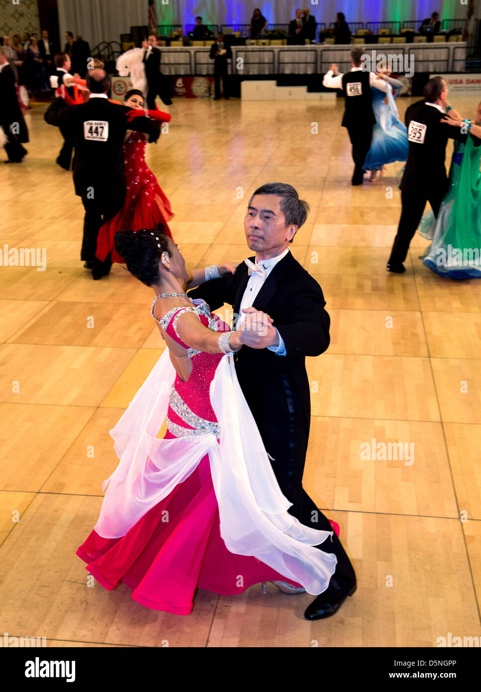 Los Angeles, California, USA. 5th April 2013. CLEMENT HO and LILIAN ...