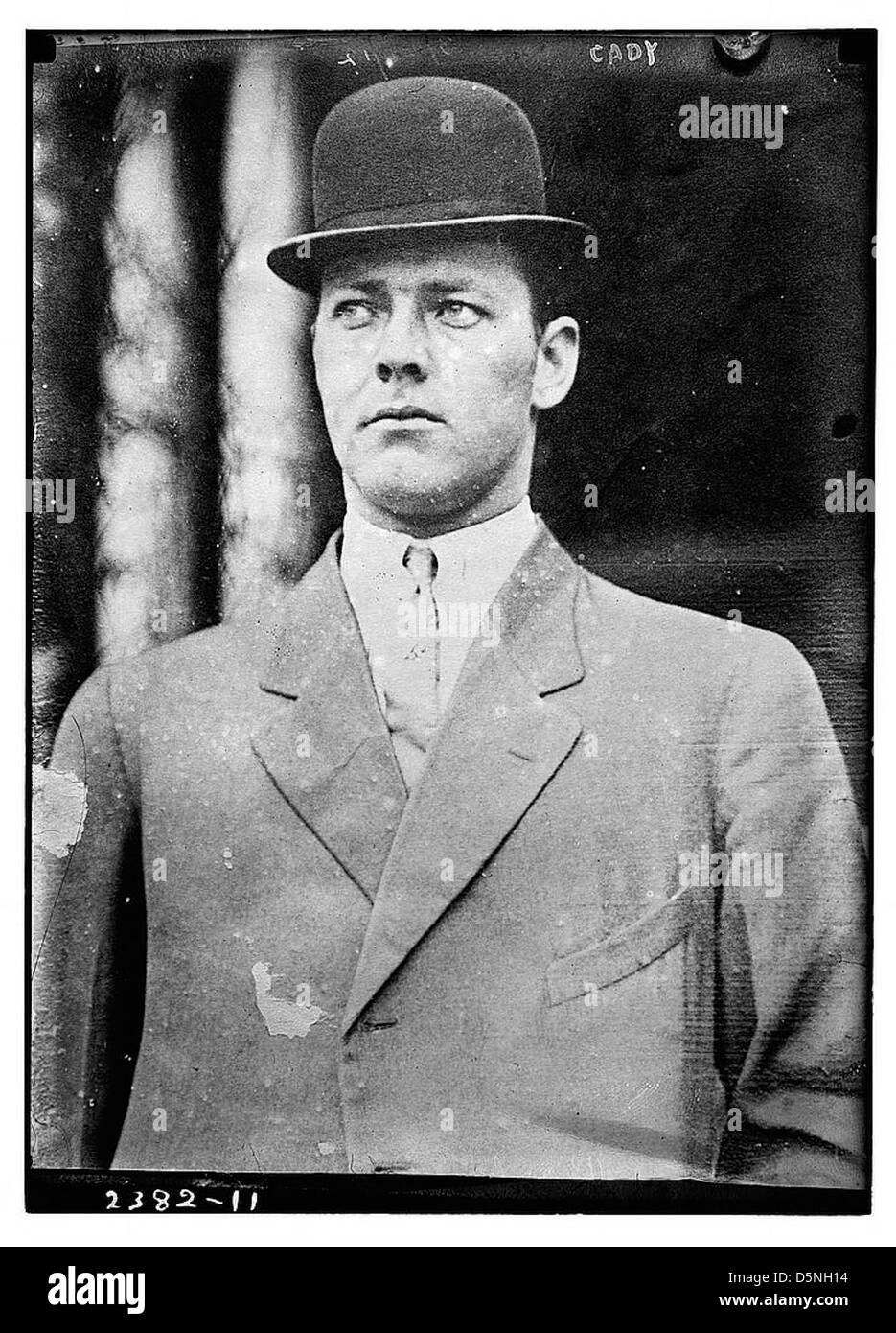 Hick Cady, a baseball player for the Boston Red Sox in the 1910s, is ...