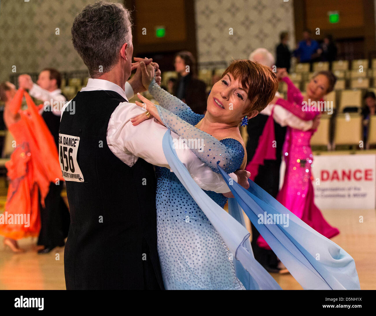 Los Angeles, California, USA. 5th April 2013. BOB GIORDANI and BRIGETTE ...