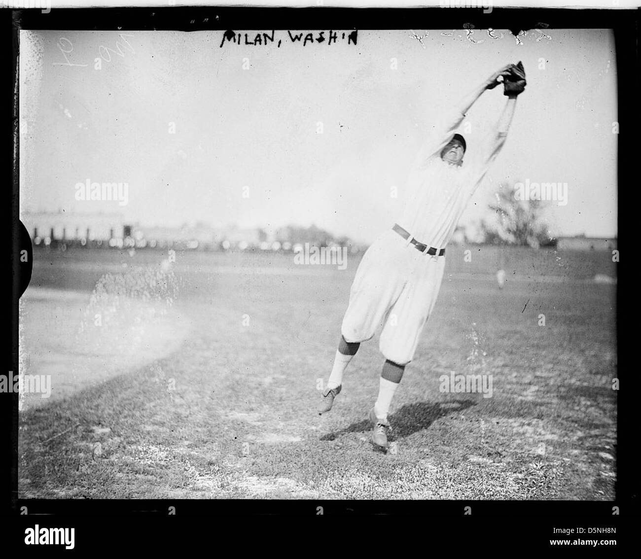 Clyde Milan, a baseball player for the Washington Senators in the ...