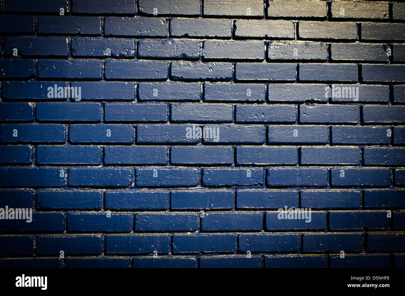 Blue brick pattern wallpaper hi-res stock photography and images - Alamy