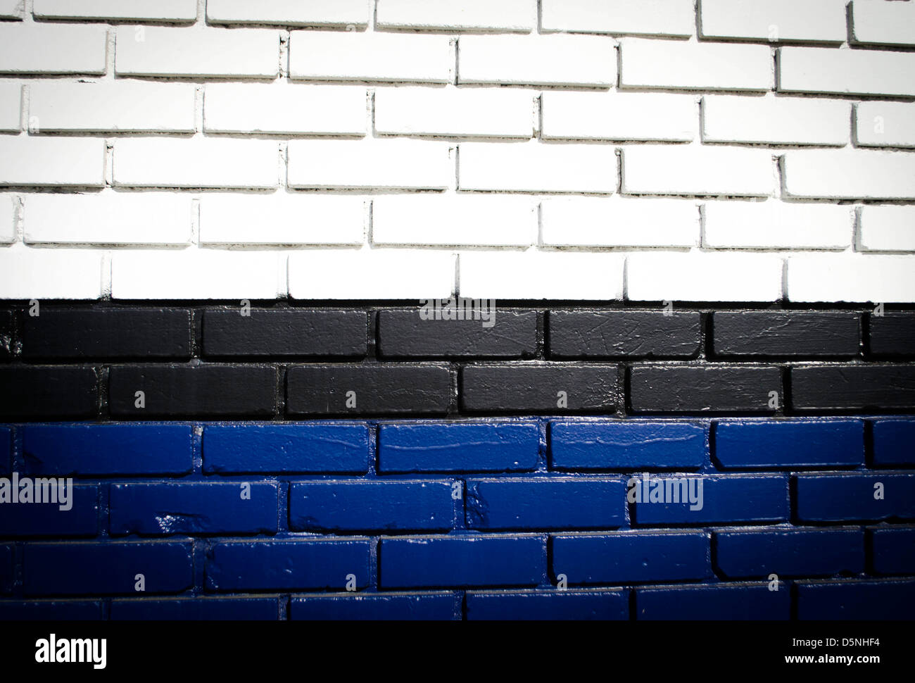 striped brick wall Stock Photo - Alamy