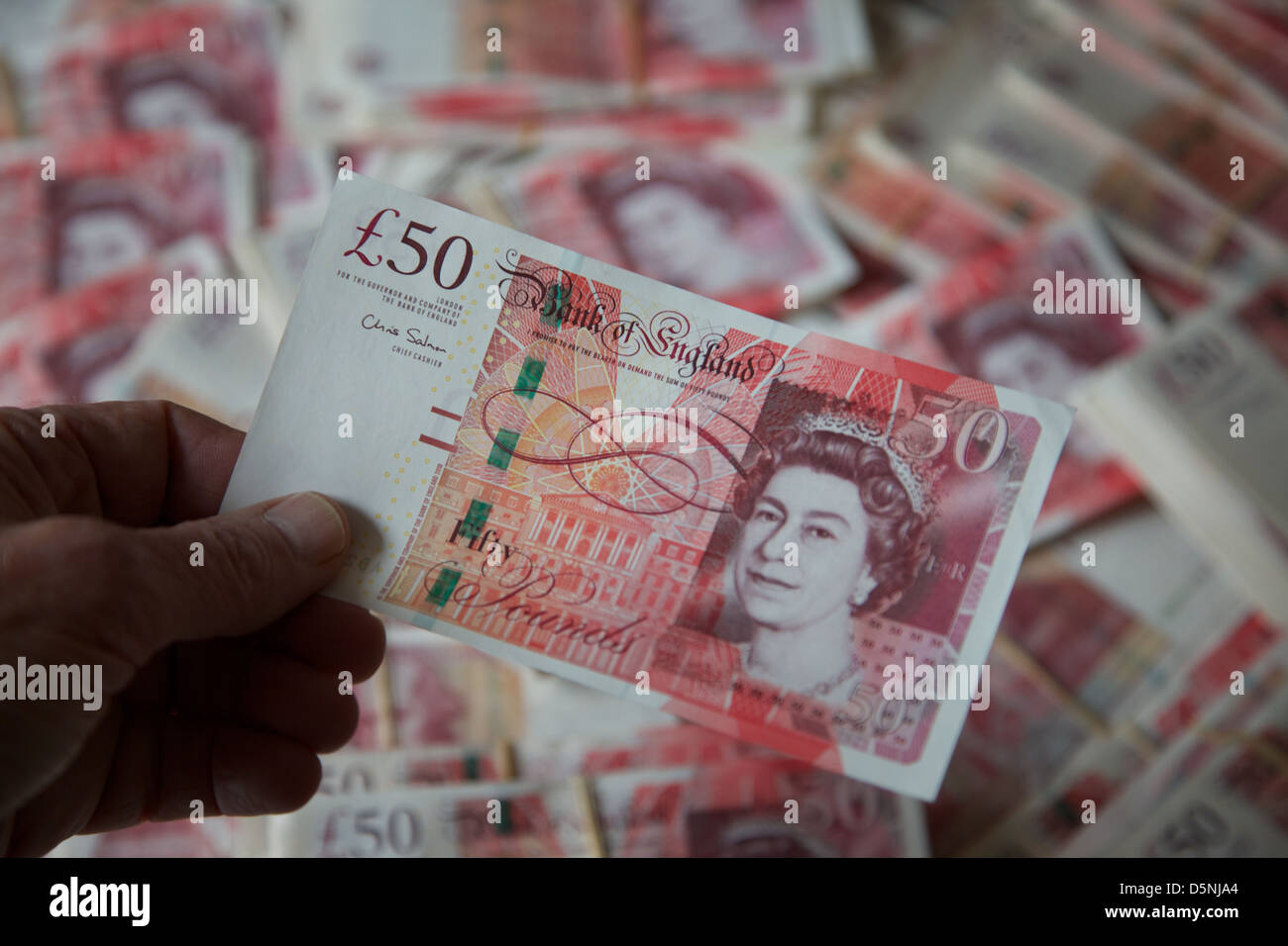 British £50 bank notes Stock Photo - Alamy