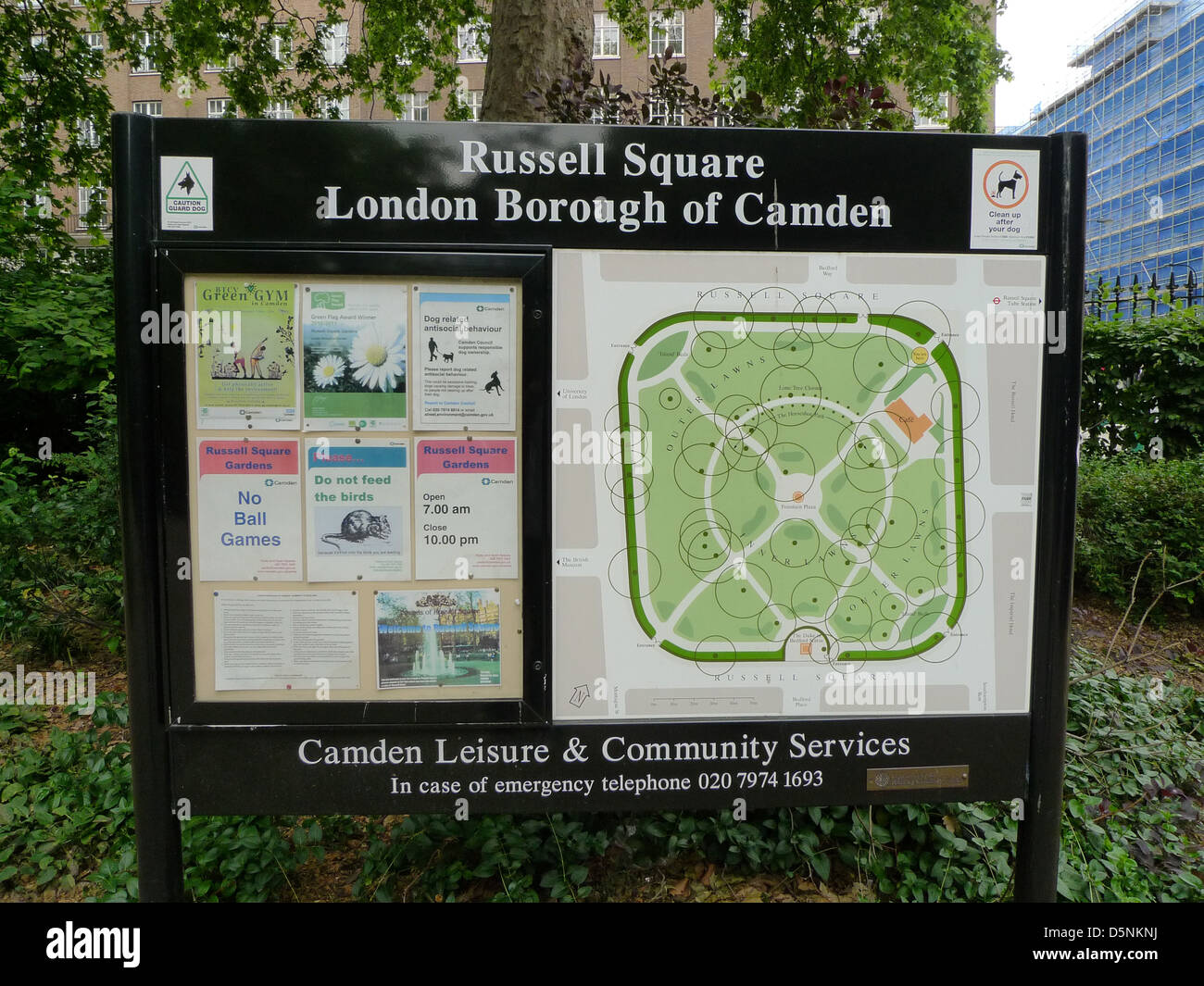 Londons russell square hi-res stock photography and images - Alamy
