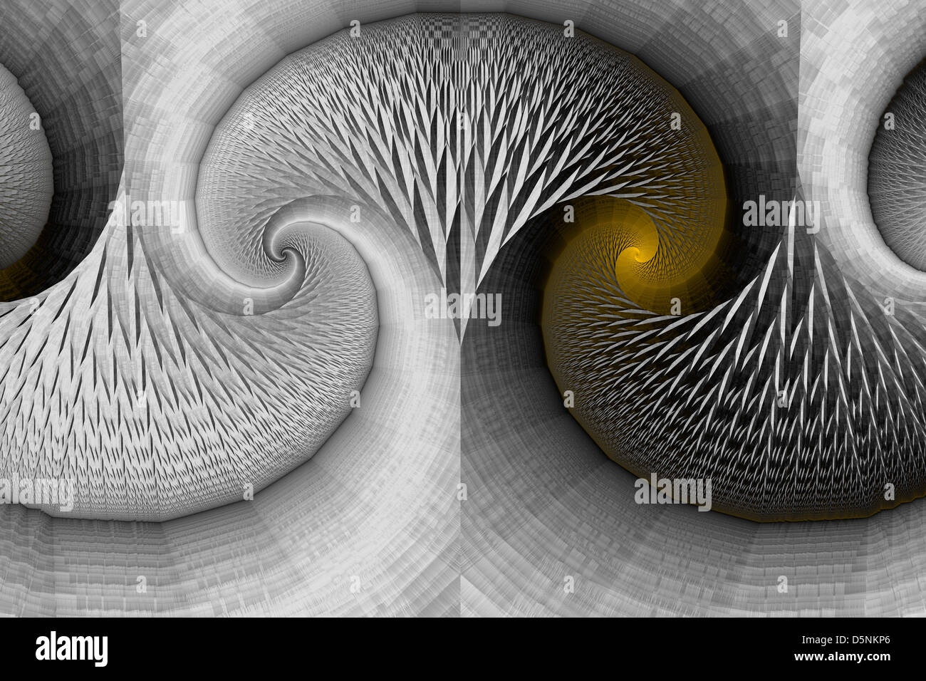 Stone Tree and Yellow Light Stock Photo - Alamy