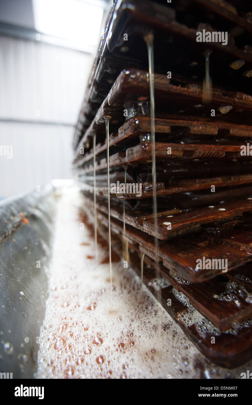 All phases of cider production in the south west UK Stock Photo - Alamy