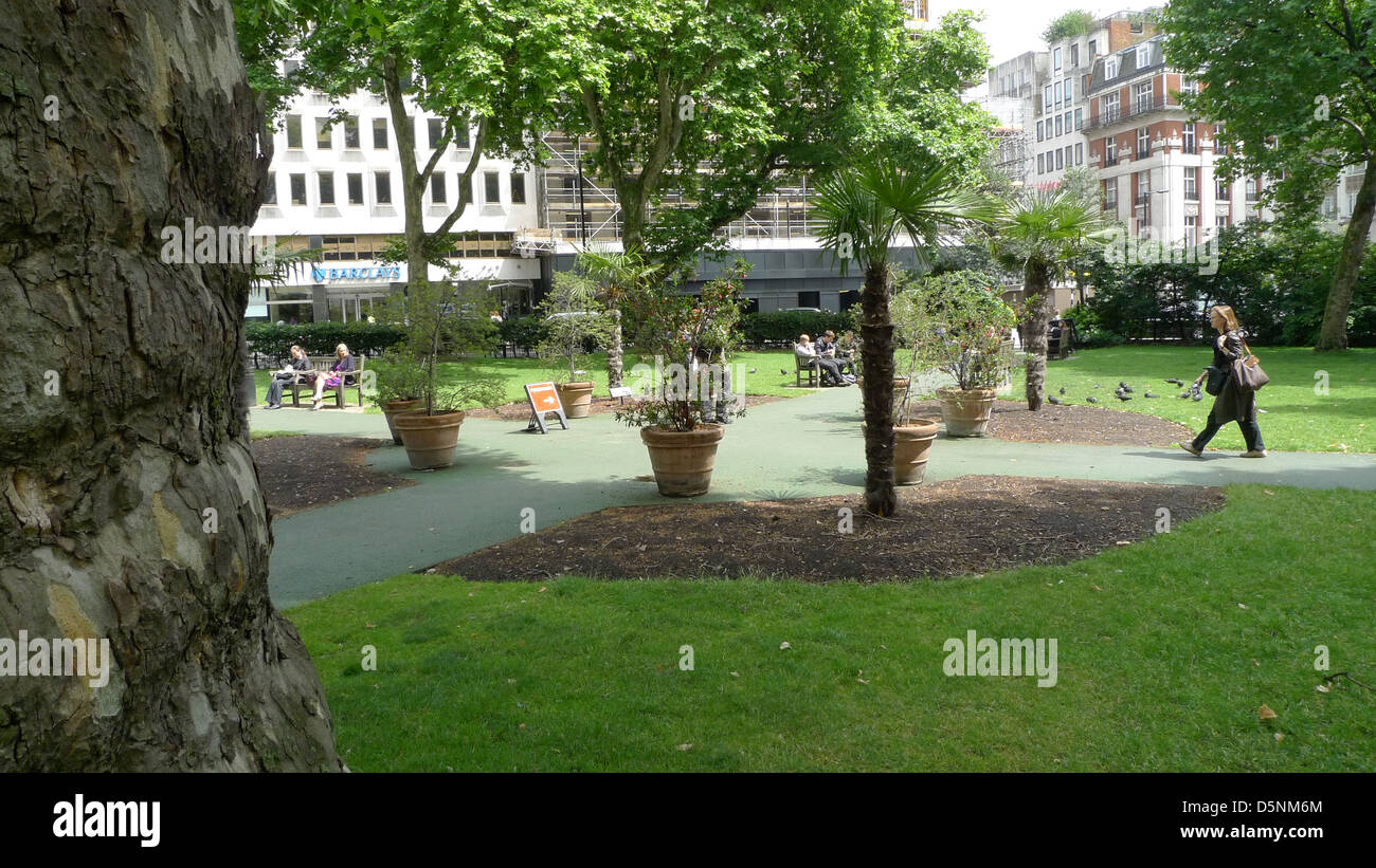 Hanover Square in Mayfair, London, UK Stock Photo - Alamy