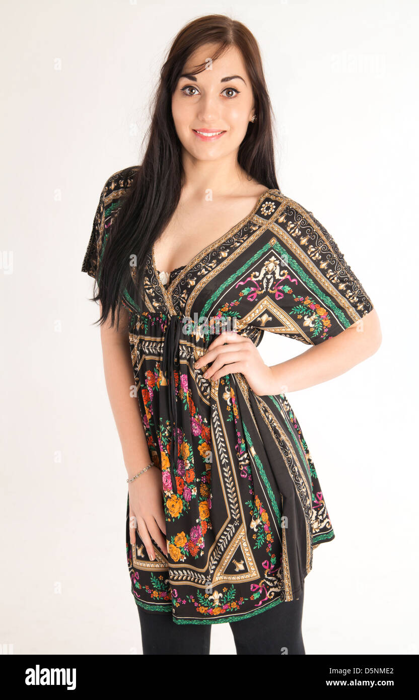 Female Model Portrait Stock Photo - Alamy