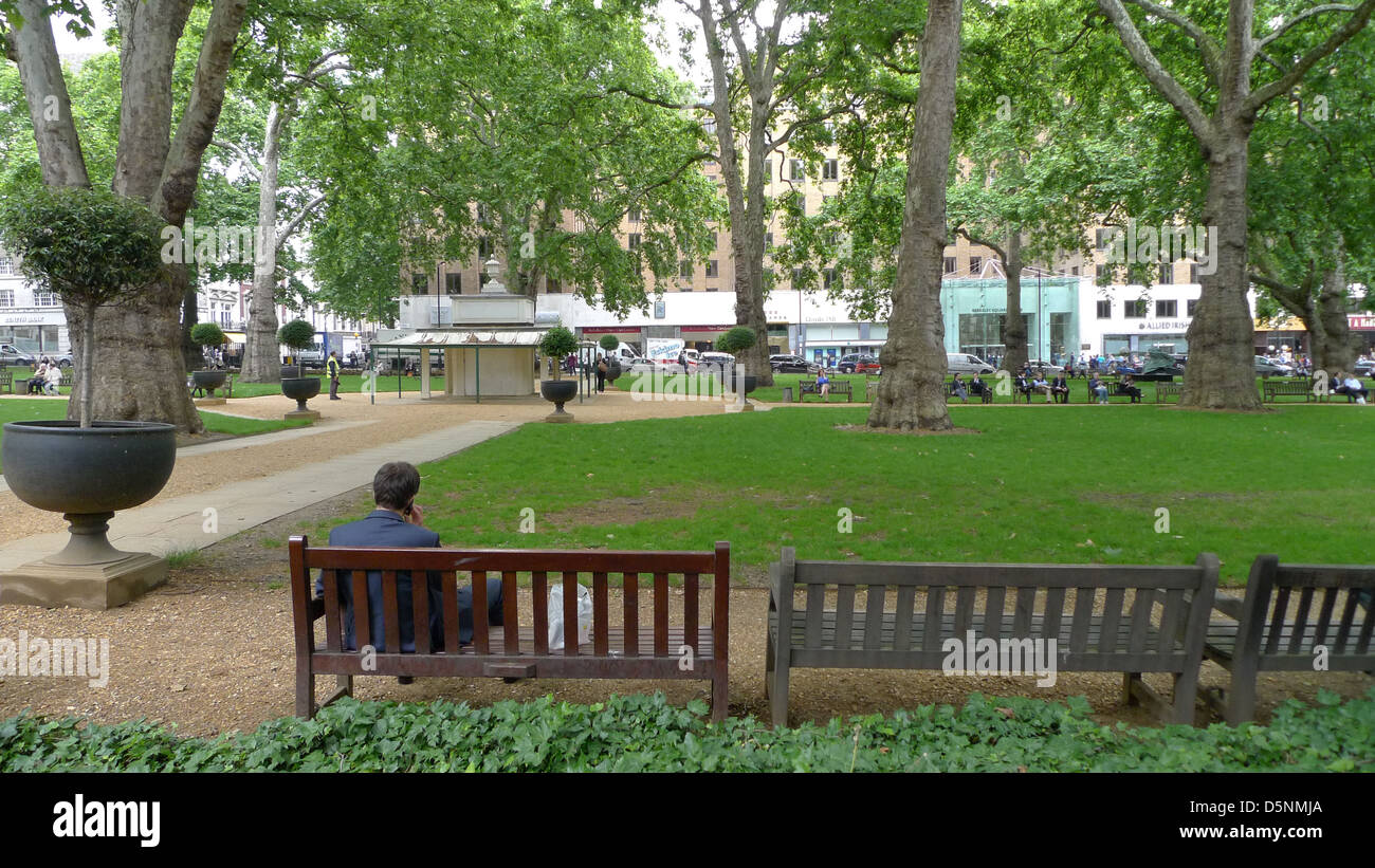 Berkeley Square Gardens in Westminster, London, UK Stock Photo - Alamy