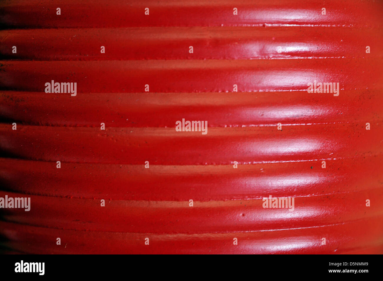 bottom of a glass with rare forms Stock Photo - Alamy