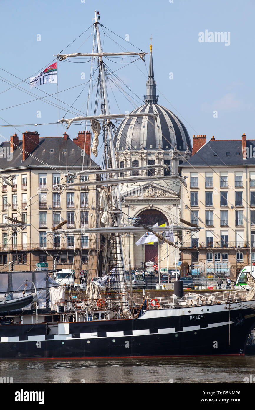 Belem french sailing ship hi-res stock photography and images - Alamy