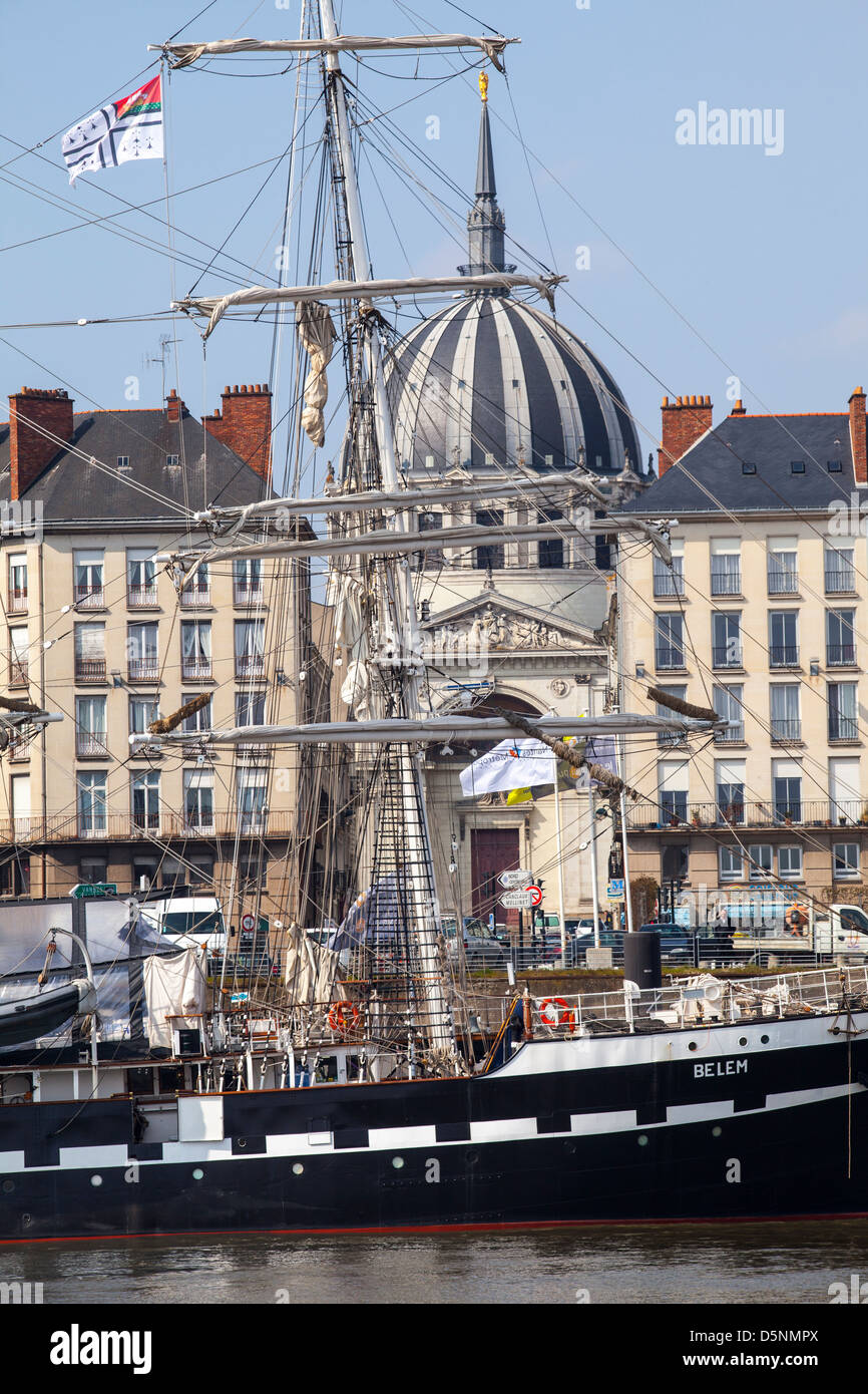 Belem french sailing ship hi-res stock photography and images - Alamy