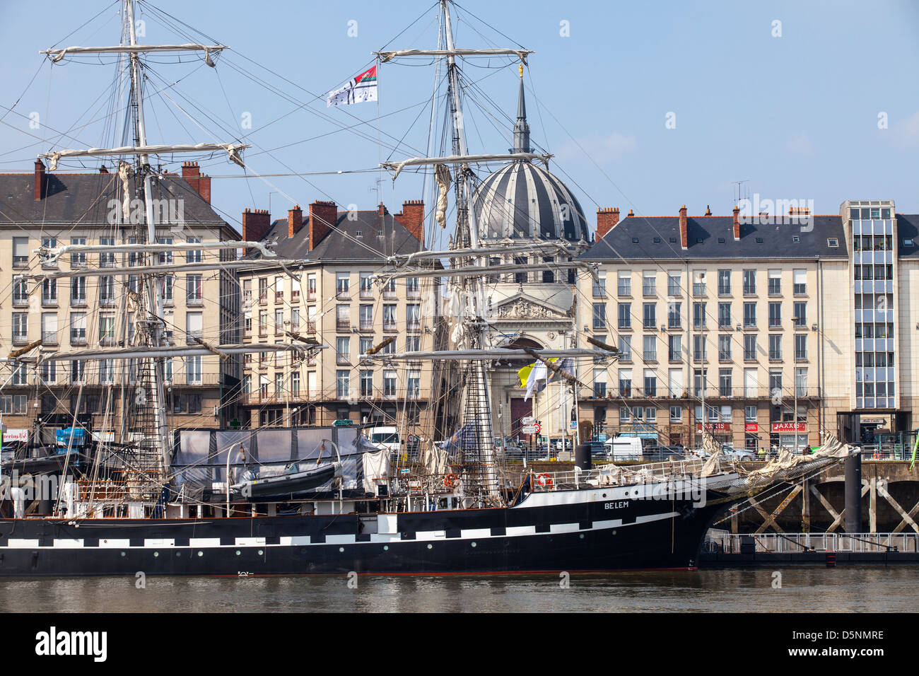 Belem french sailing ship hi-res stock photography and images - Alamy