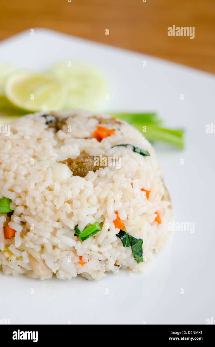 Seafood fried rice hi-res stock photography and images - Alamy