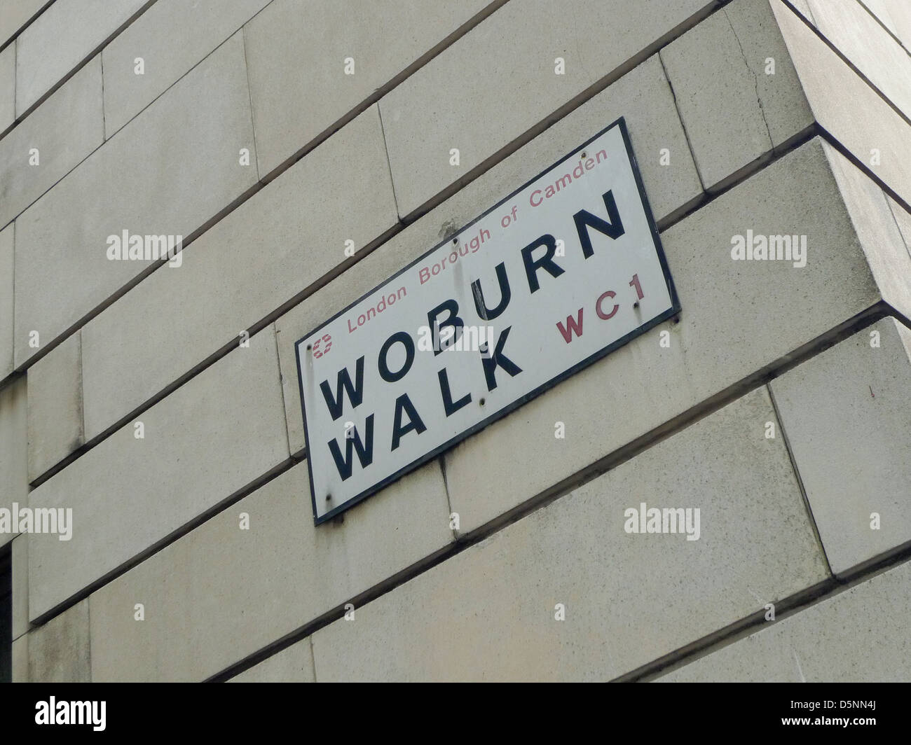 Woburn Walk in Bloomsbury, London, UK Stock Photo - Alamy