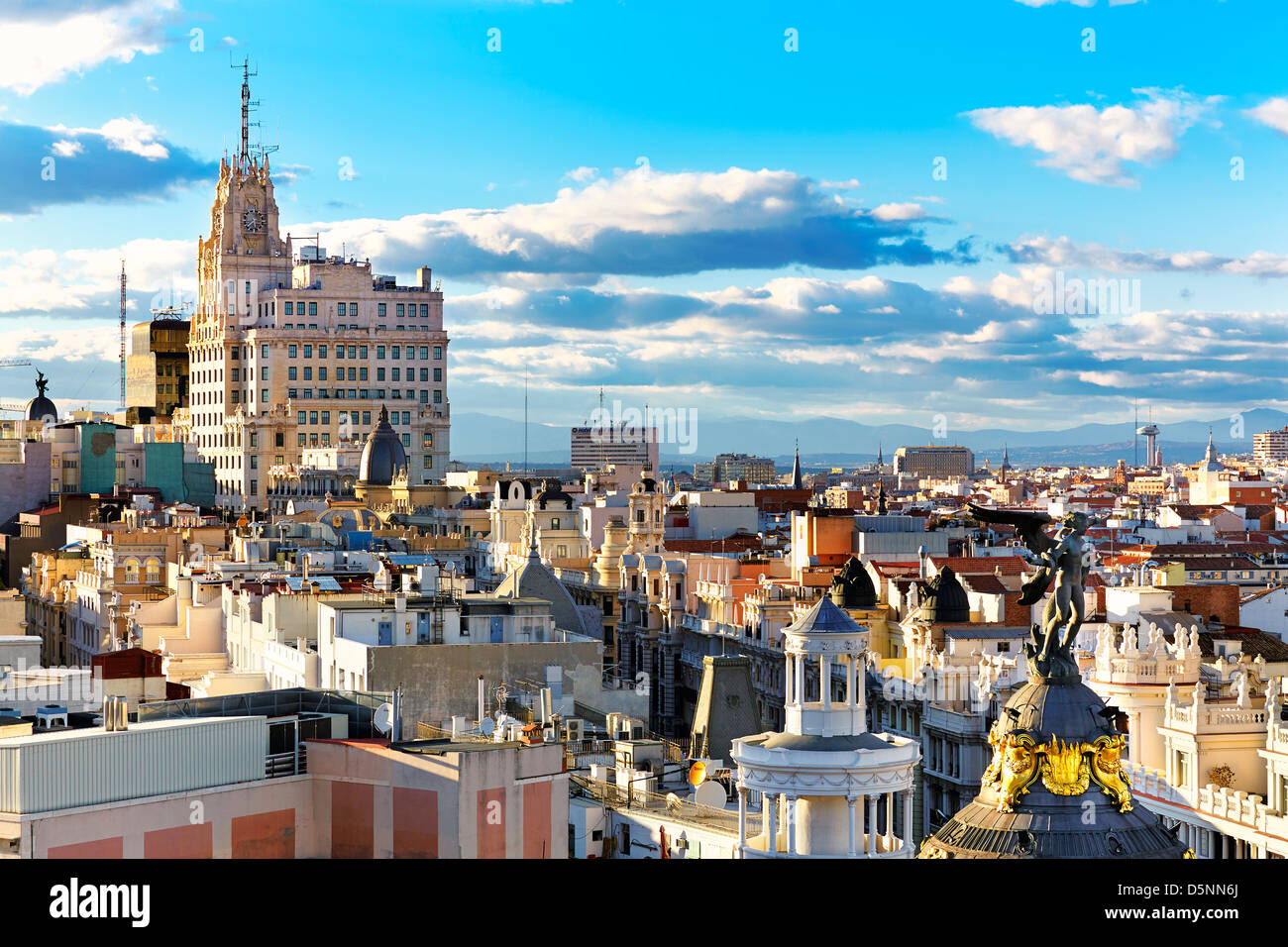 The telefonica building madrid hi-res stock photography and images - Alamy