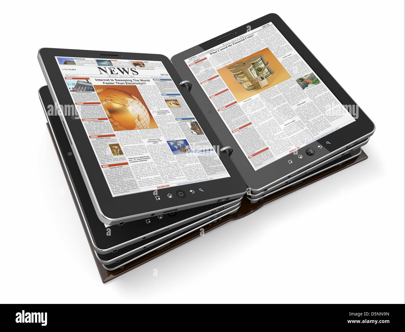 Newspaper literature Cut Out Stock Images & Pictures - Alamy