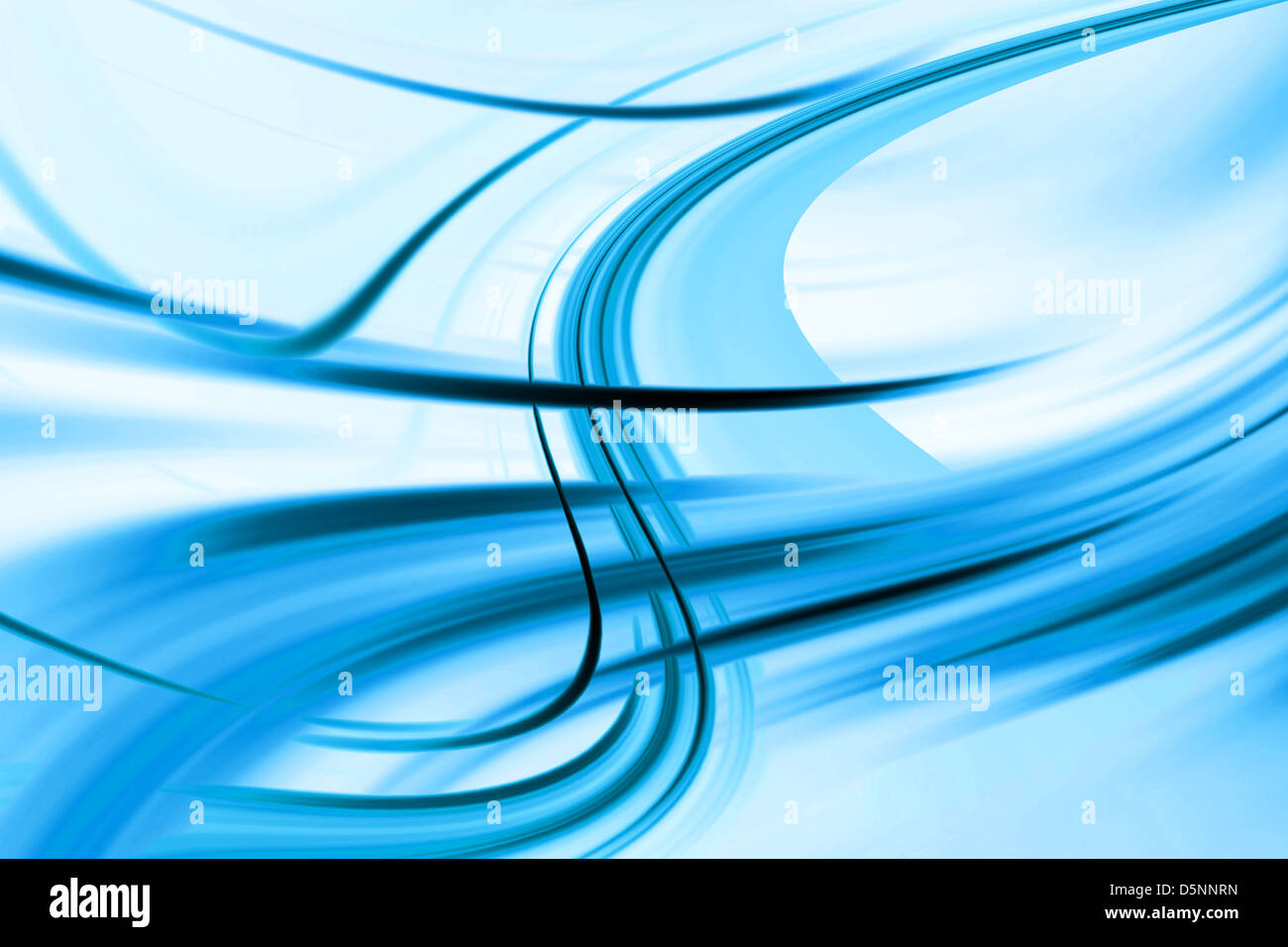 abstract blue wavy background Stock Photo - Alamy