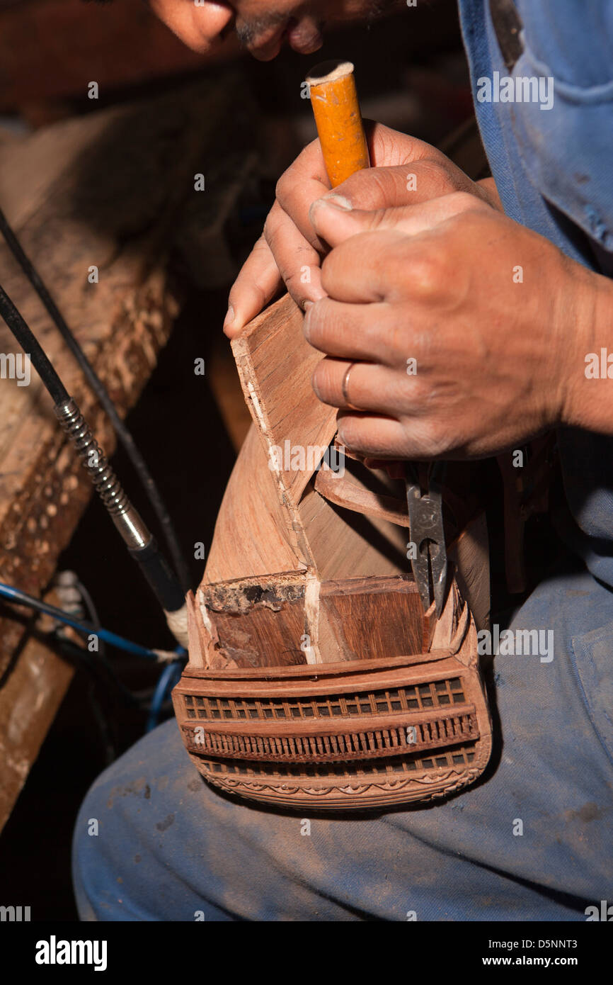 Madagascar, Antananarivo, Crafts, Le Village model boat making workshop ...