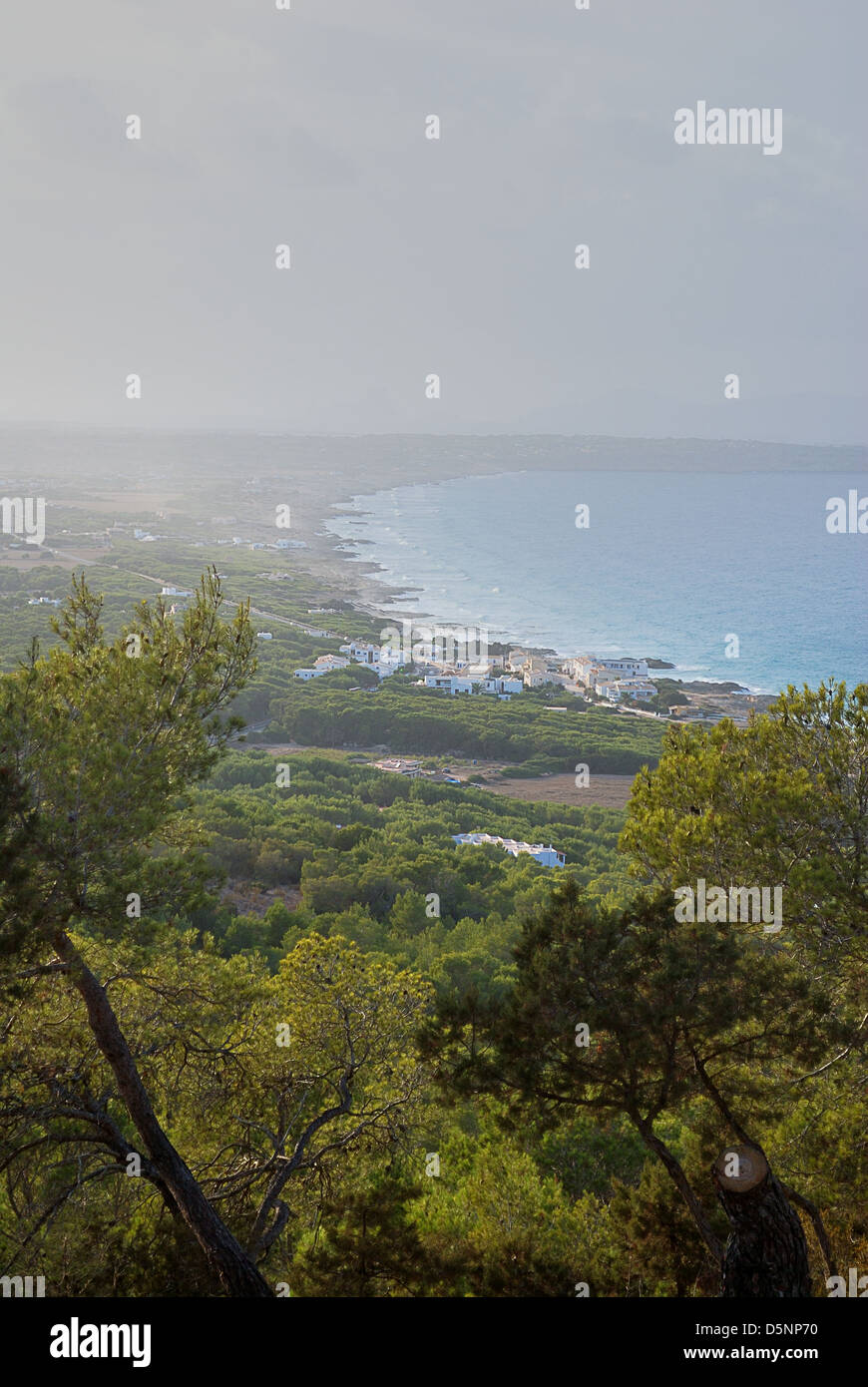 landscape of one of the beaches of Formentera Stock Photo - Alamy