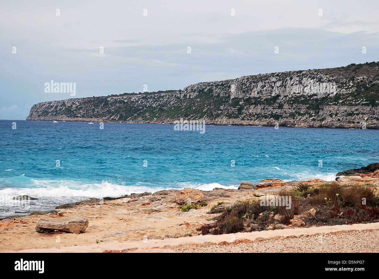 landscape of a beach in Formentera Stock Photo - Alamy