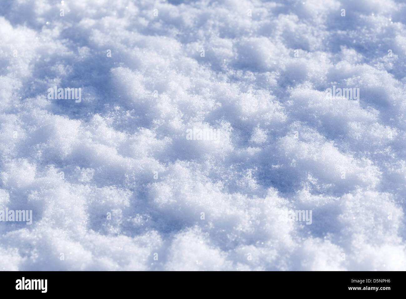 Close up of snow texture in light blue Stock Photo - Alamy