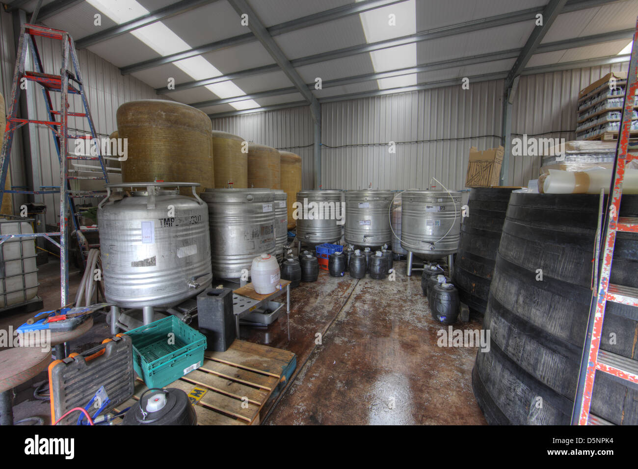 All phases of cider production in the south west UK Stock Photo - Alamy