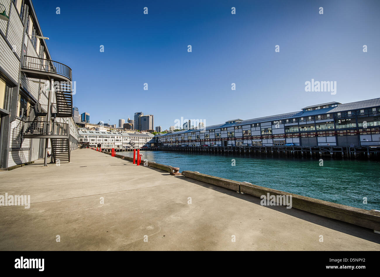 The Wharf Theatres in Walsh Bay, right next to the Sydney Harbour ...