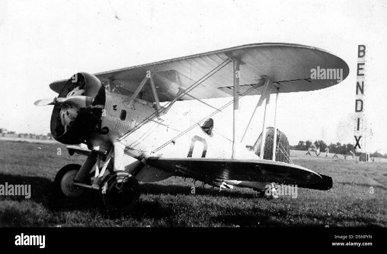 The Boeing F4B-4, used by VF-9M, is a biplane fighter aircraft that ...