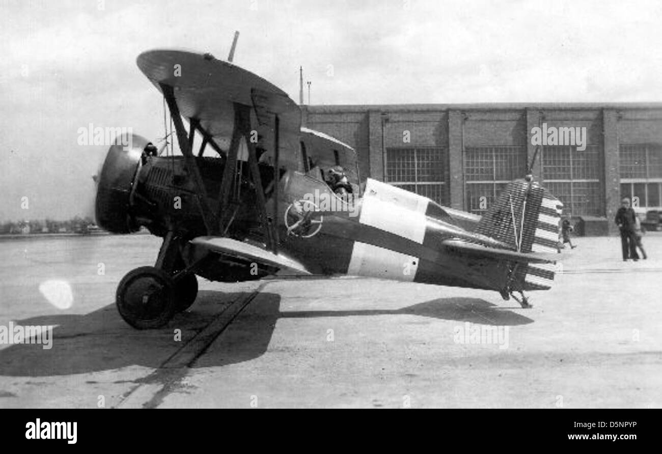 The Boeing P-12E-2 was a fighter aircraft used by the U.S. Army Air ...
