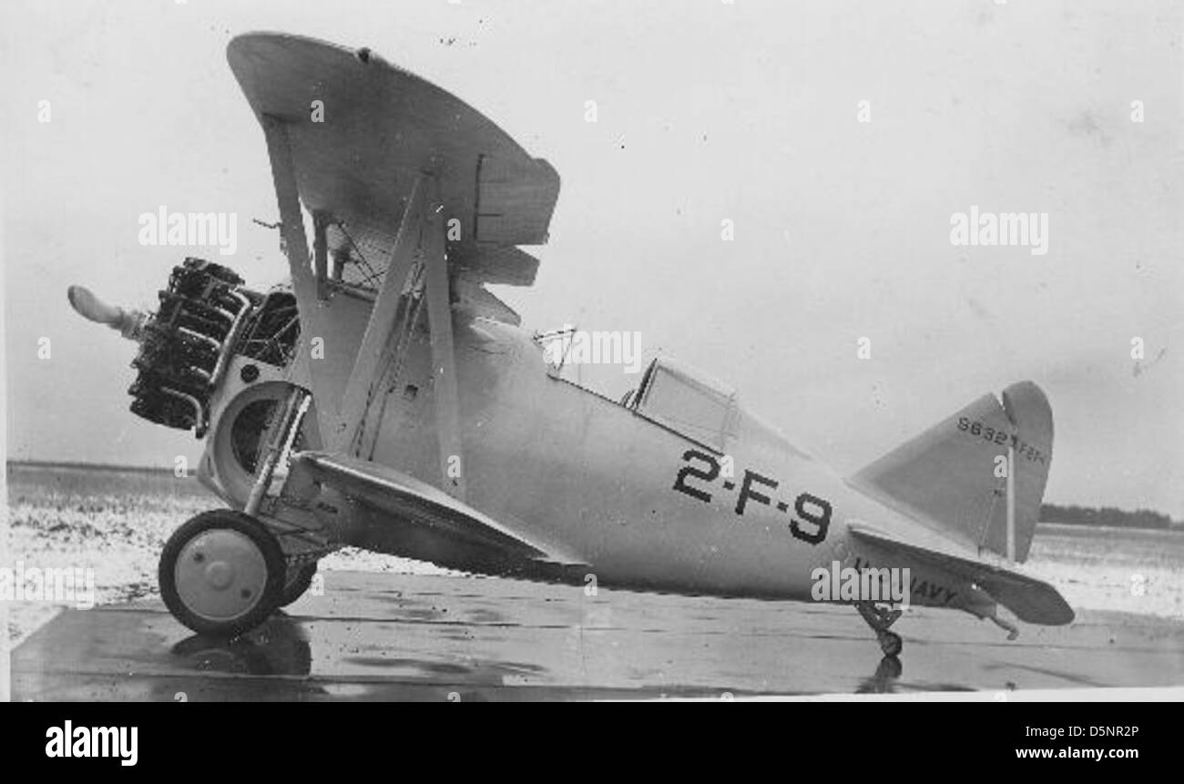The Grumman F2F-1 is a carrier-based fighter aircraft used by VF-2B ...
