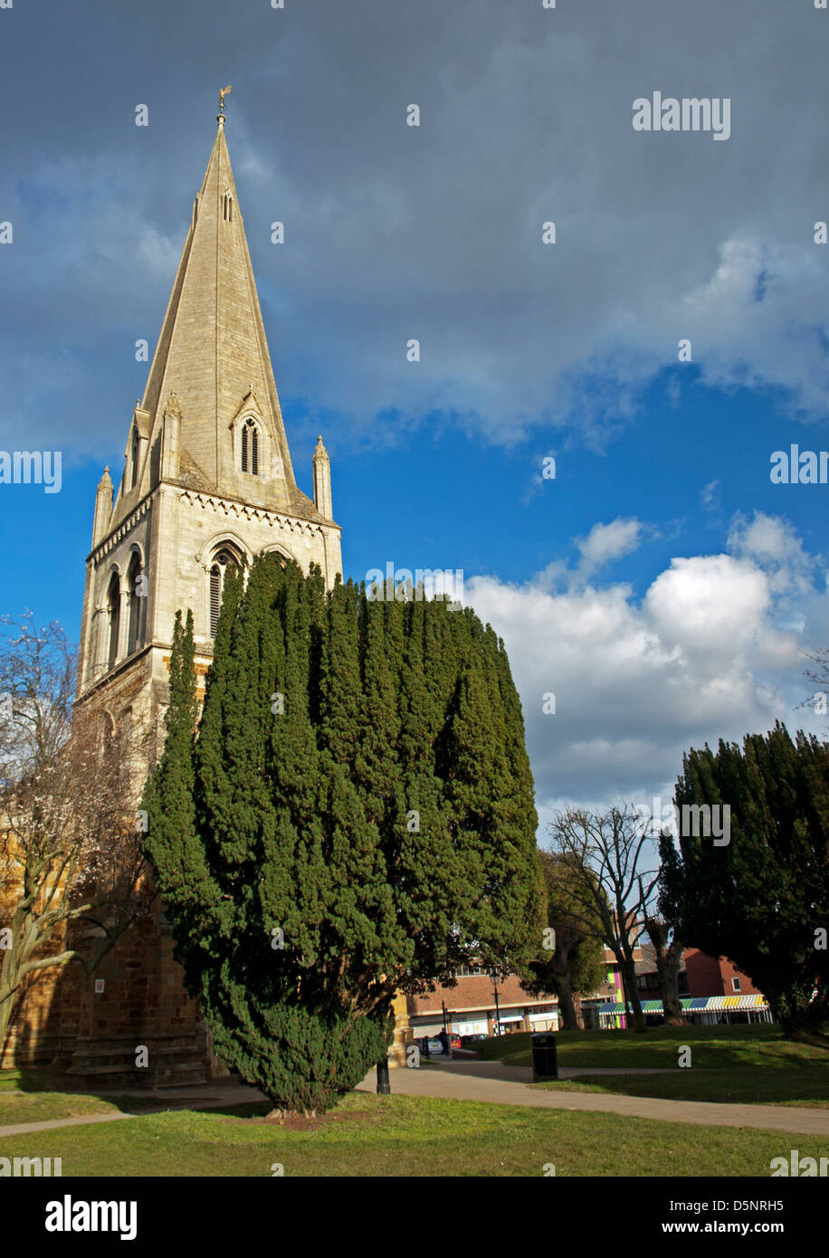 All Hallows Church, Wellingborough, Northamptonshire, England, United ...