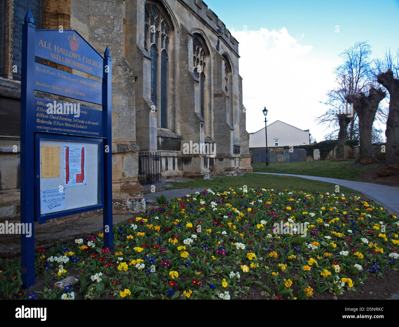 All Hallows Church, Wellingborough, Northamptonshire, England, United ...