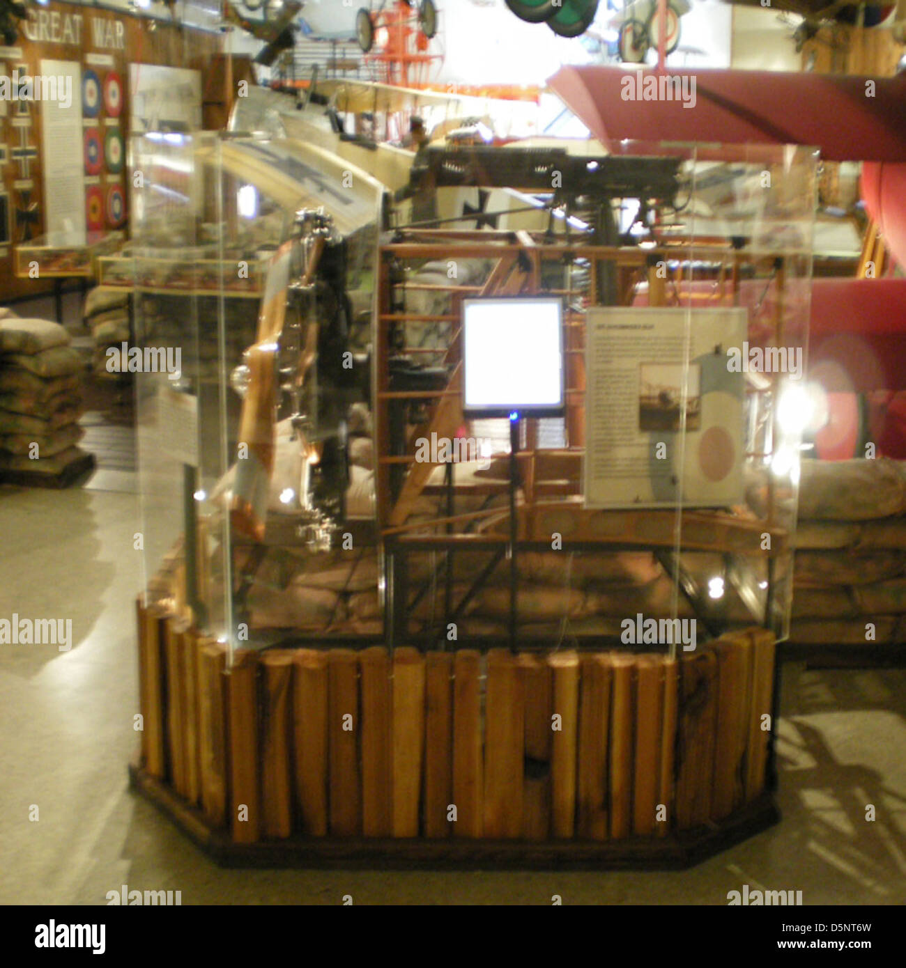 This image shows the interrupter gear system, an important component in ...