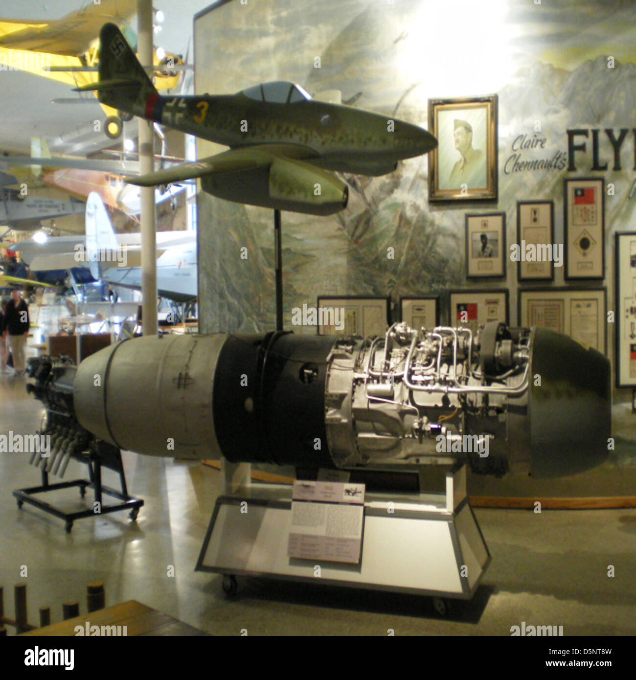 The Jumo-004 was the first operational turbojet engine used in the ...