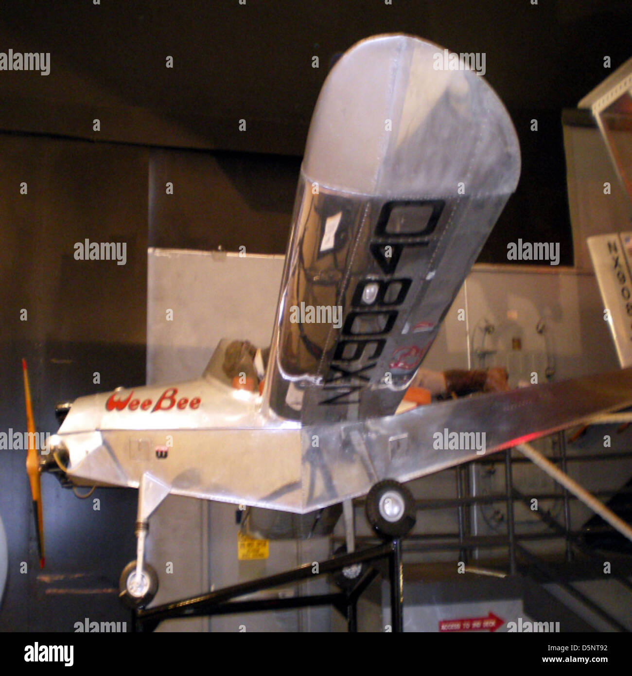 The Wee Bee replica is a significant model of the G54 Bee aircraft ...