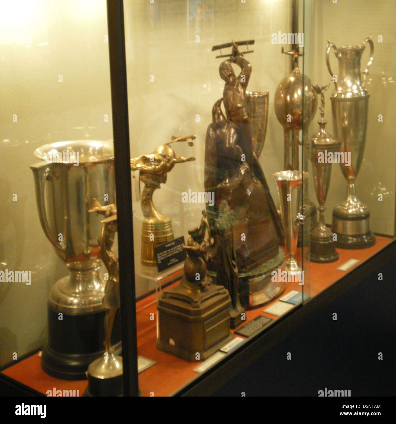 The BIAHF Trophies, displayed at the San Diego Air and Space Museum in ...