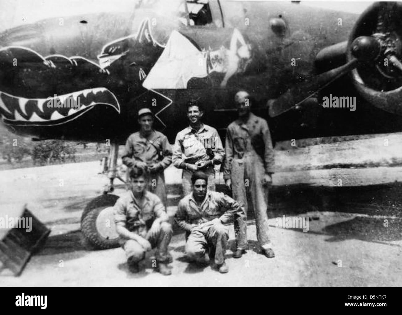 The B-25 Mitchell, part of the 38th Bomb Group during World War II, was ...
