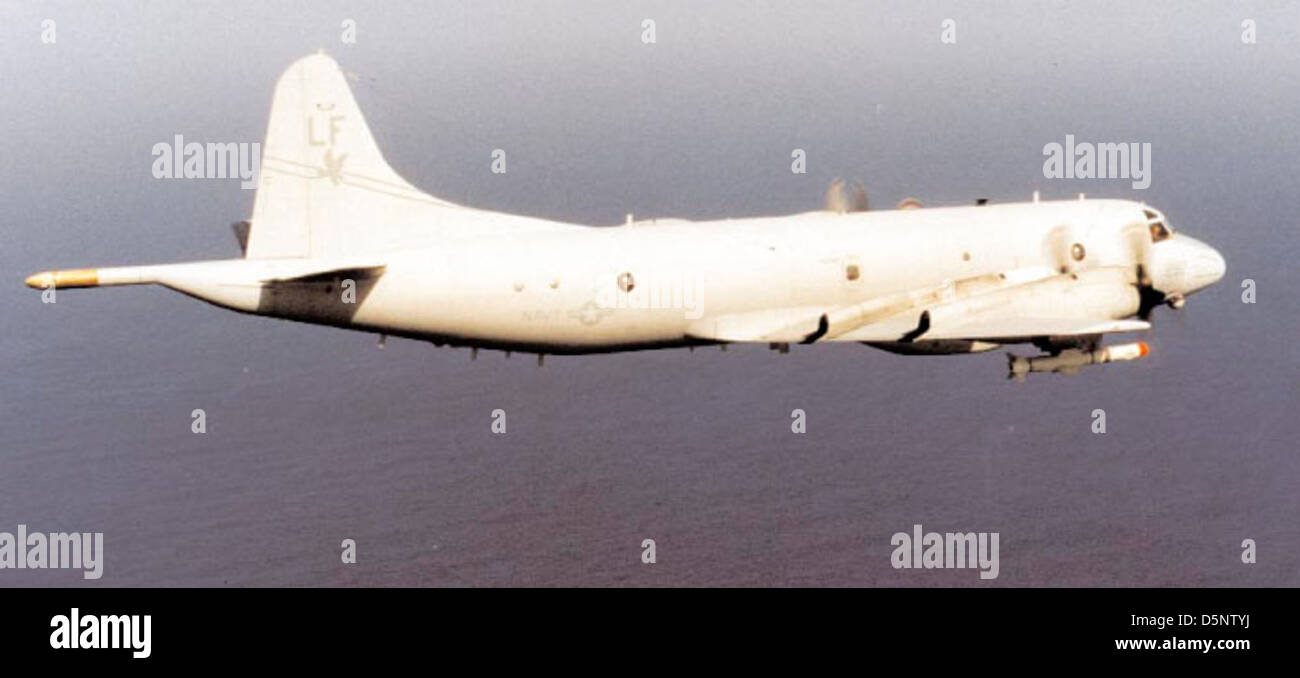 The VP-16 P-3C is a variant of the Lockheed Orion, equipped with ...