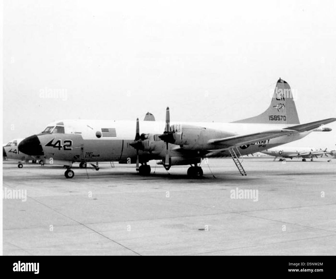 The VP-45 P-3C Orion, operated by the U.S. Navy, is a long-range anti ...