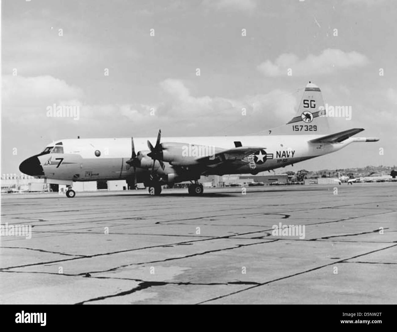 The Lockheed P-3C Orion, used by VP-50, is a maritime patrol aircraft ...