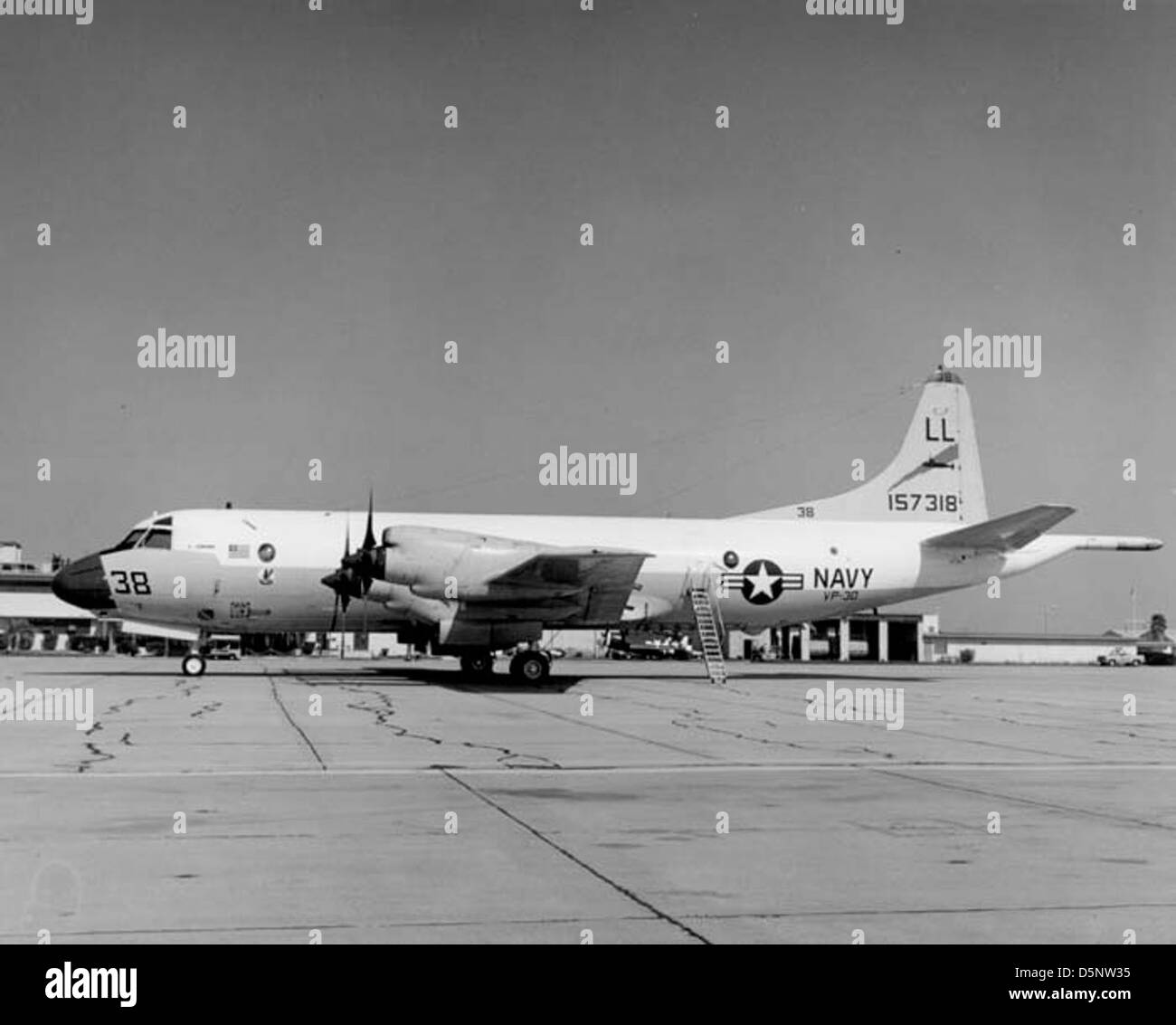 The Lockheed P-3C Orion, operated by VP-30, is a maritime patrol ...